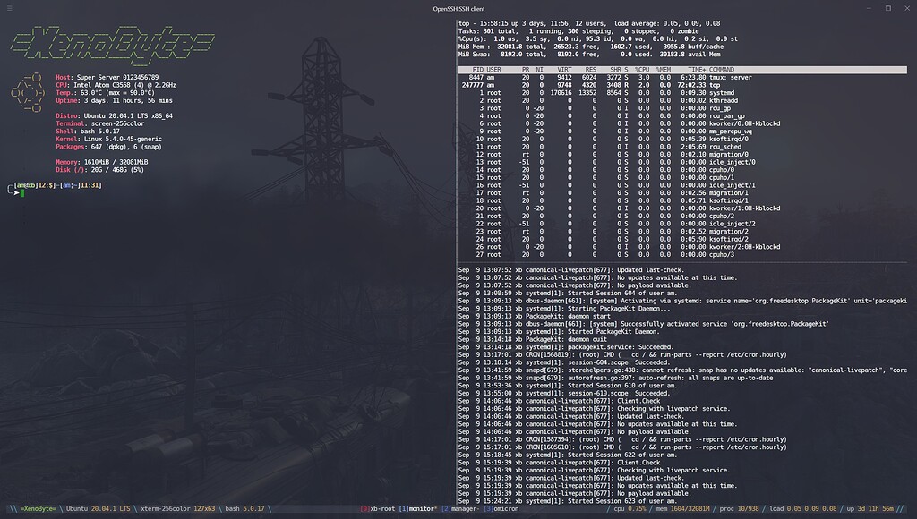 My Bash configs + eyecandy - LearnLinuxTV Community